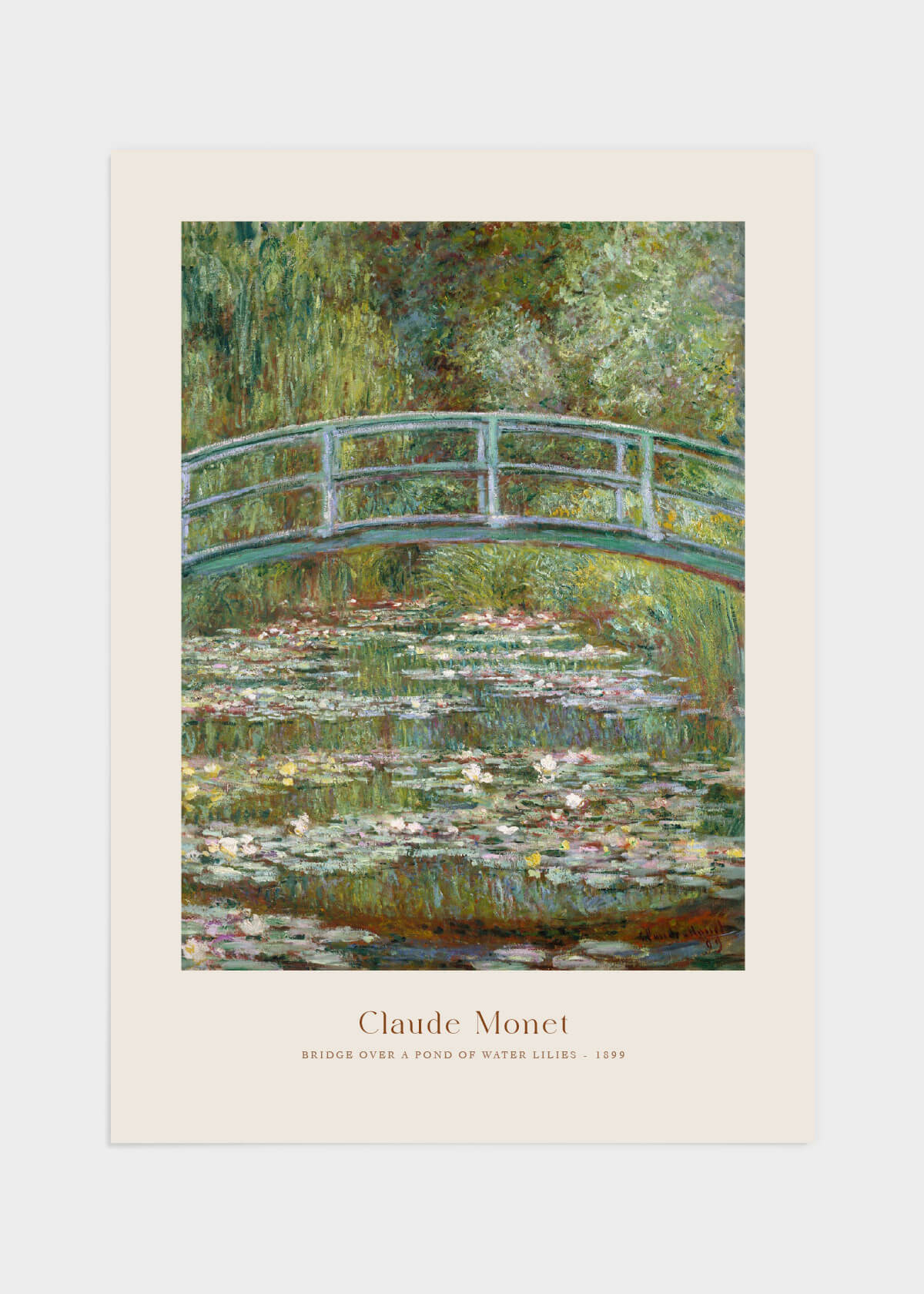 Claude monet poster — Paper Town AB
